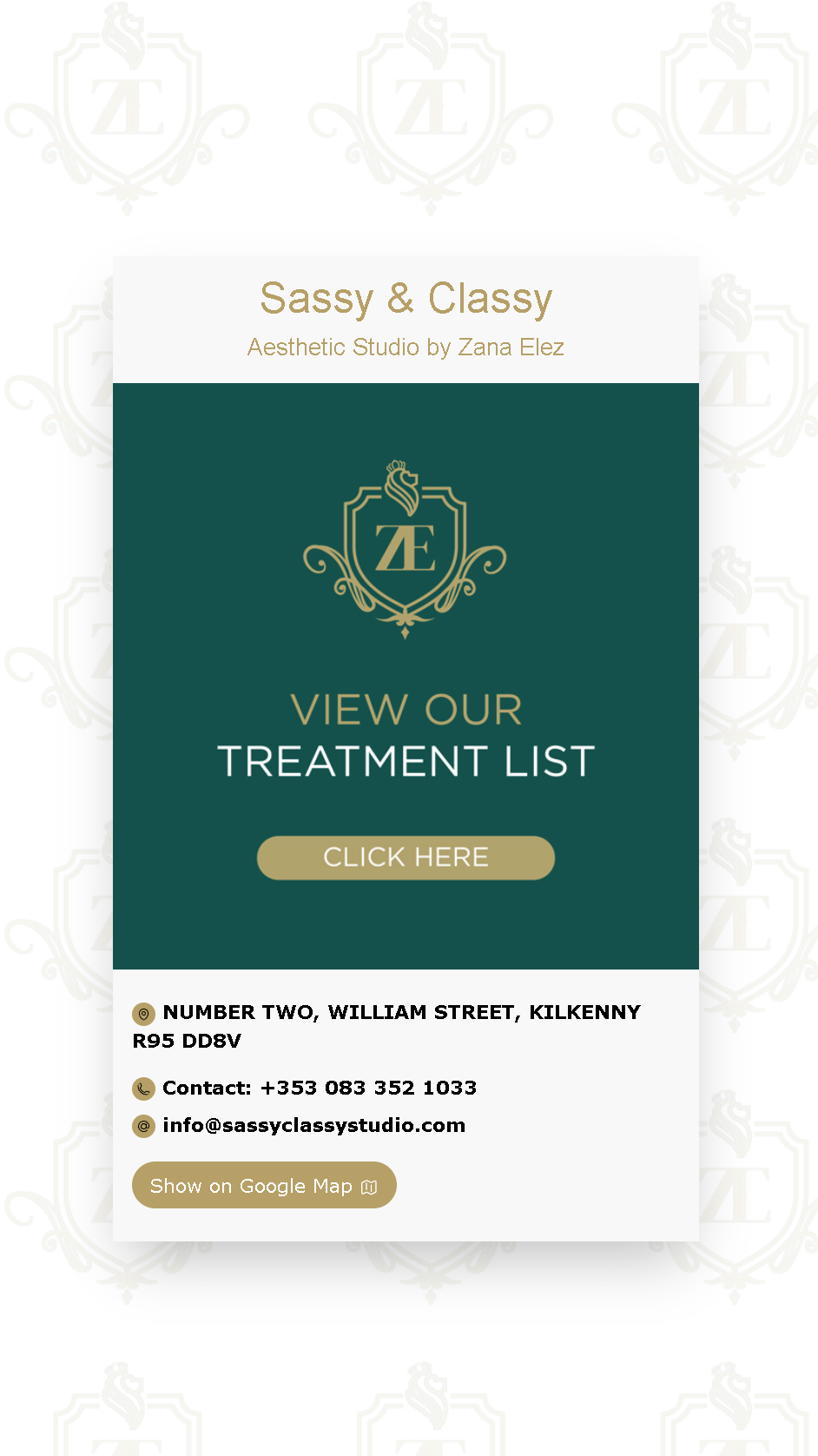 Aesthetic Studio Sassy & Classy | sassyclassystudio.com